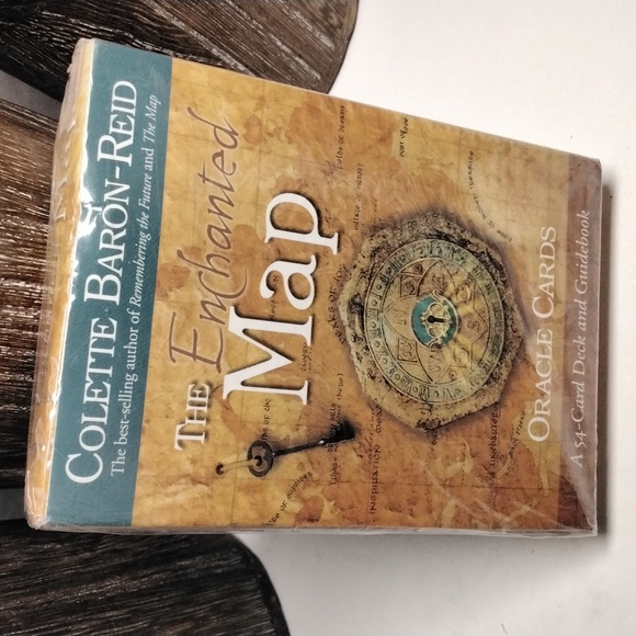 Accents | The Enchanted Map Oracle Cards Kit With 6 Raw Stones | Poshmark
